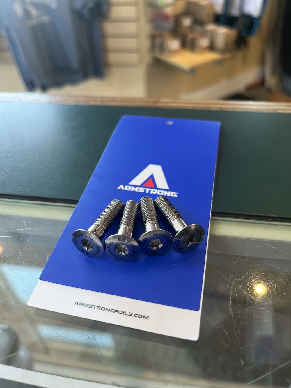 Armstrong M7 Titanium Screw Hardware (Set of 4) - Big Winds