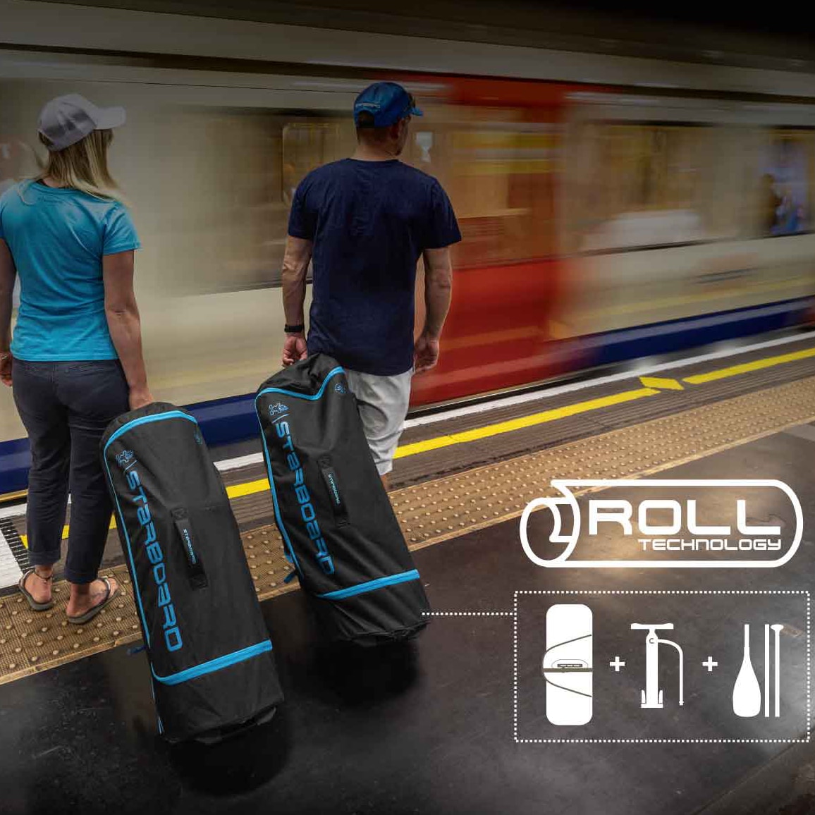 Starboard Zen Roll SC SUP Board w/ Paddle 2023 - Big Winds